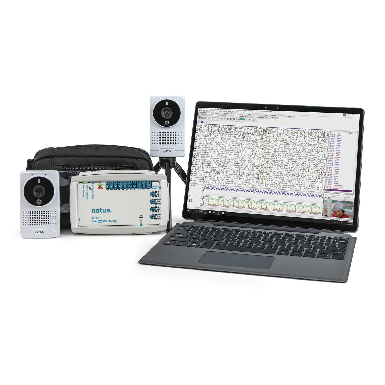 24-channel polysomnograph - Trex™ - Natus Micromed - with video ...