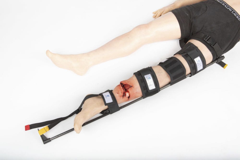 Emergency traction splint - AllEvac - Safeguard Medical - upper limb ...