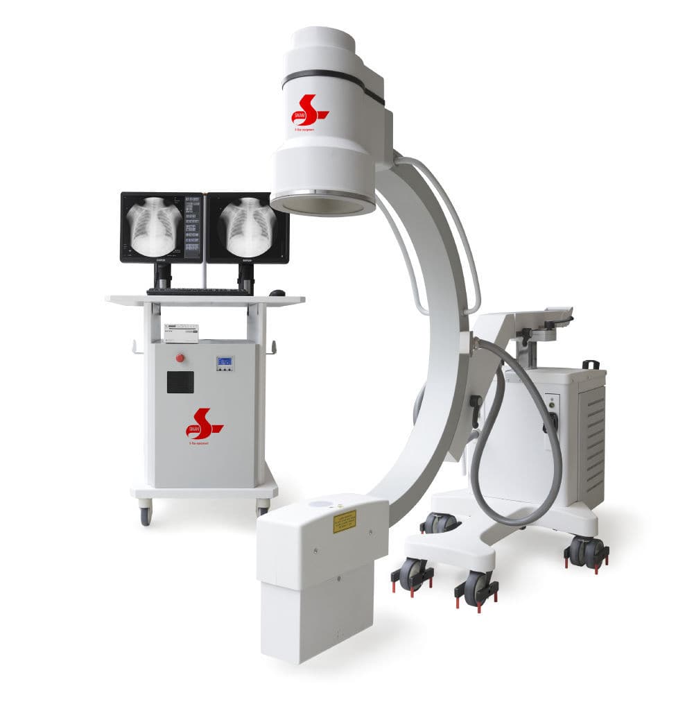Mobile C-arm - Smam - with video column