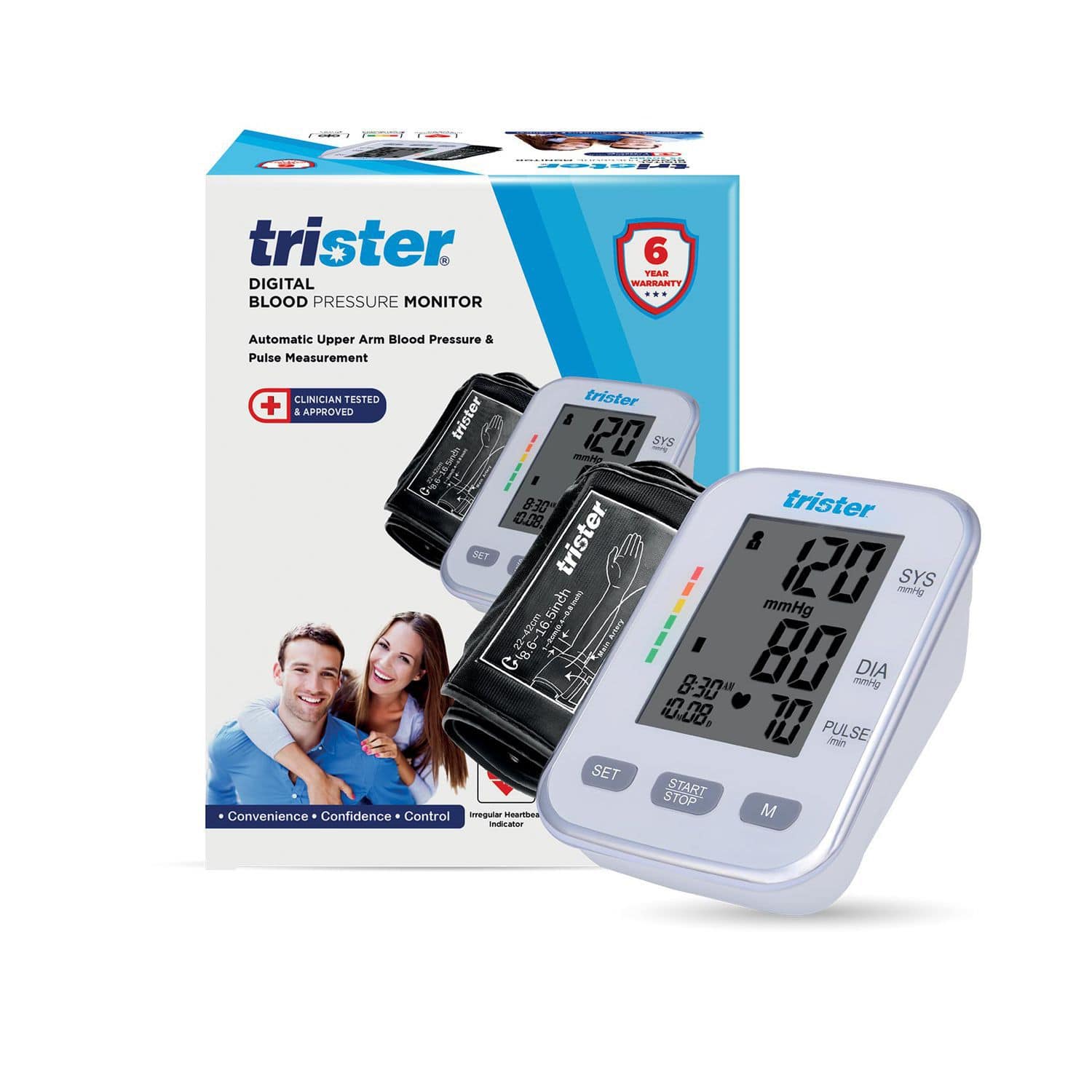 Automatic blood pressure monitor - TS-305BM - Trister - oscillometric ...