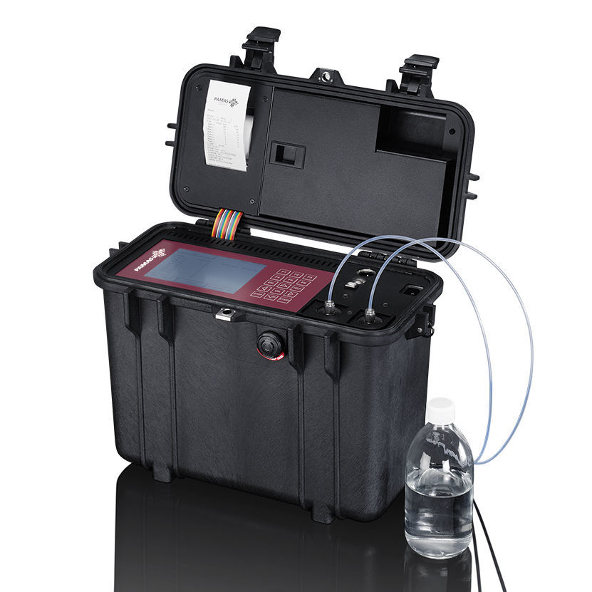 Water treatment particle counter - S4031 GO - PAMAS Partikelmess- und ...