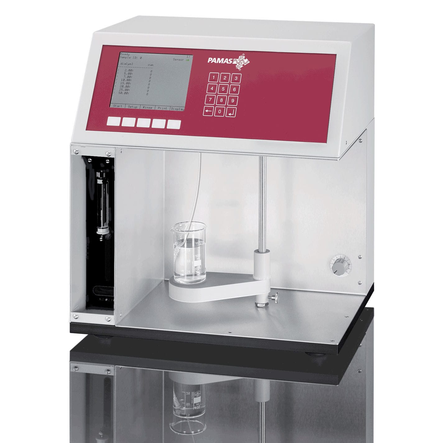 Water treatment particle counter - SVSS - PAMAS Partikelmess- und ...