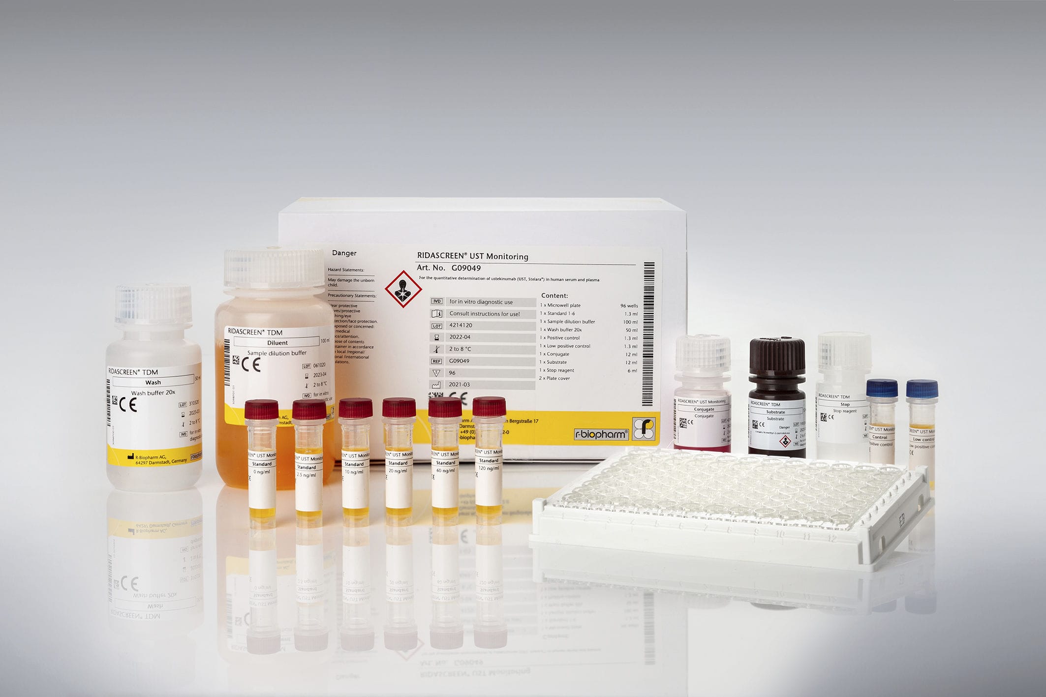 Drug detection test kit - RIDASCREEN®UST - R-Biopharm AG - serum ...