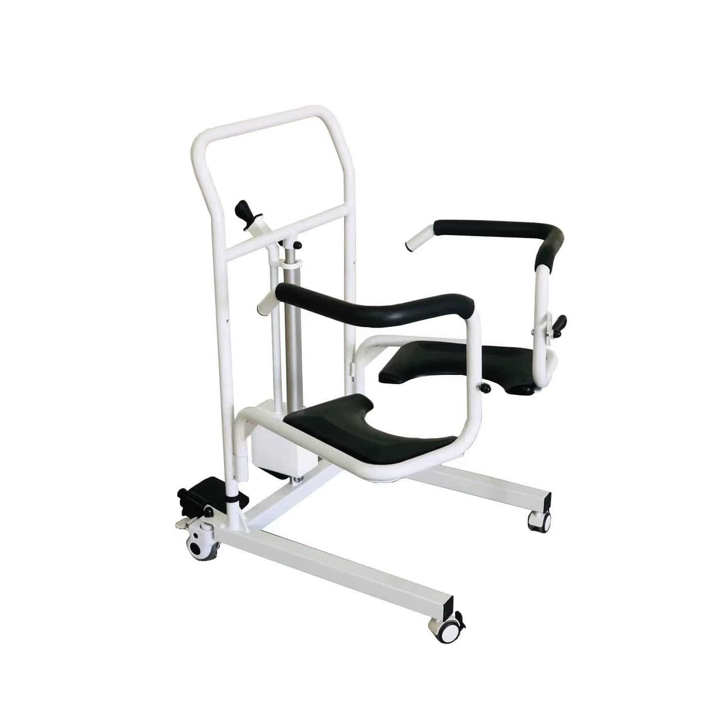Battery-operated patient lift - Ortocare - on casters / lifting