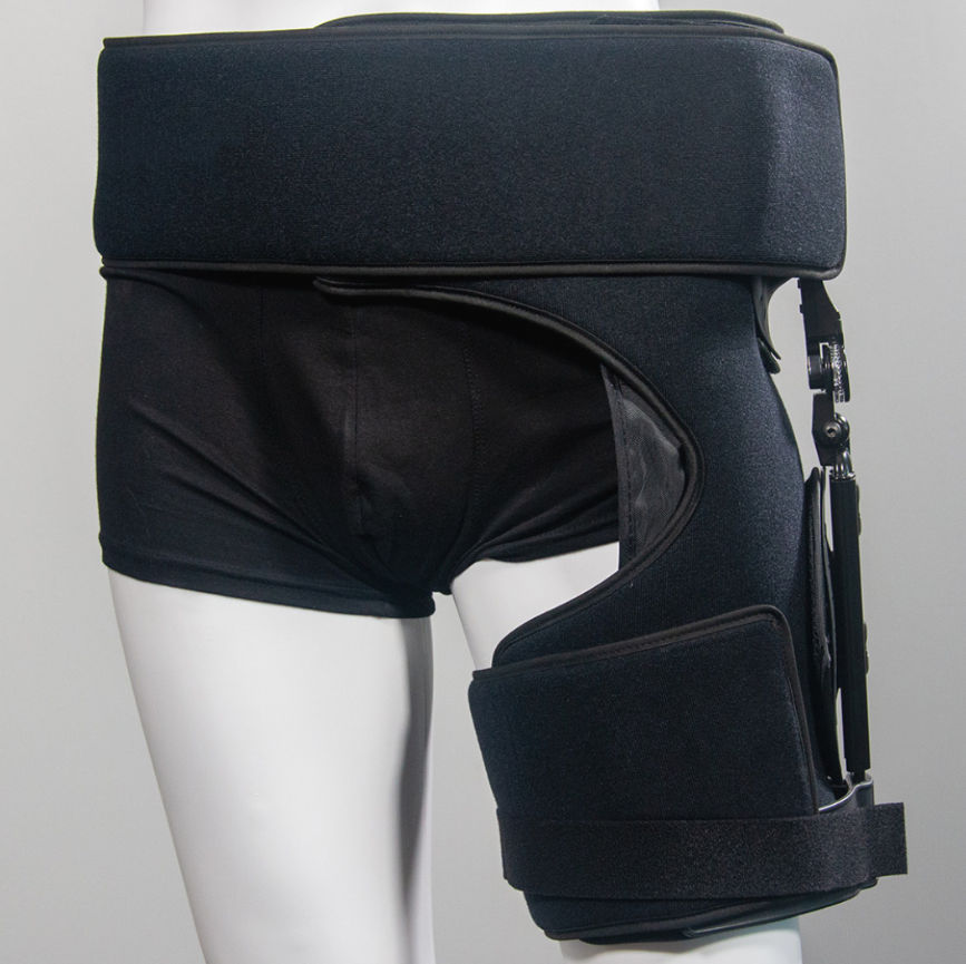 Hip orthosis - OTC-HP002 - Ortocare - leg abduction / articulated ...