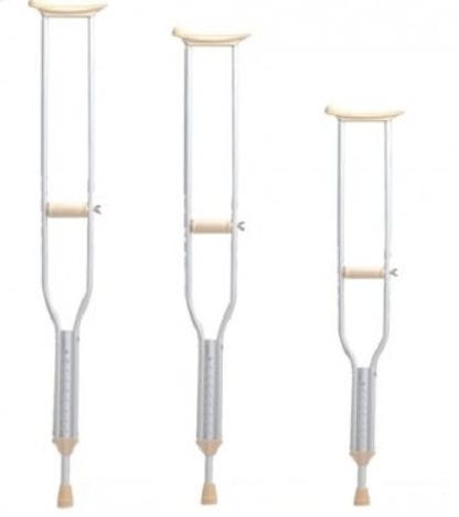 Axillary crutch - OTC-CR001 - Ortocare - adult / height-adjustable