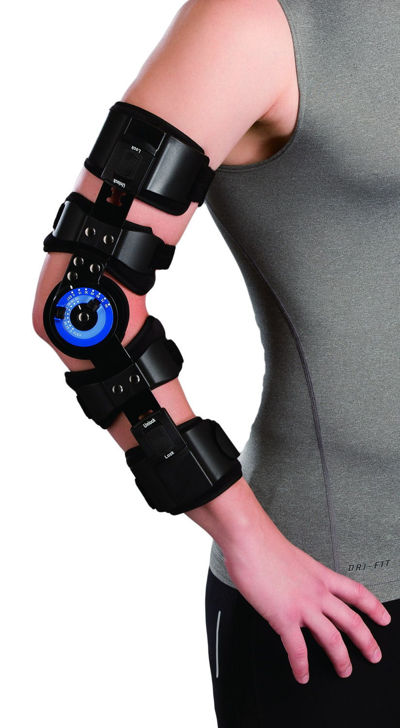 Elbow orthosis - OTC-EB003 - Ortocare - articulated