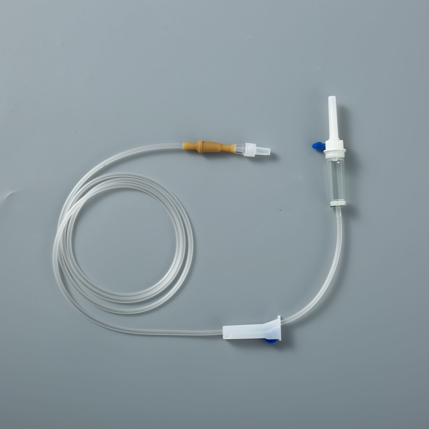 PVC infusion set - Rongbo Medical - with drip chamber