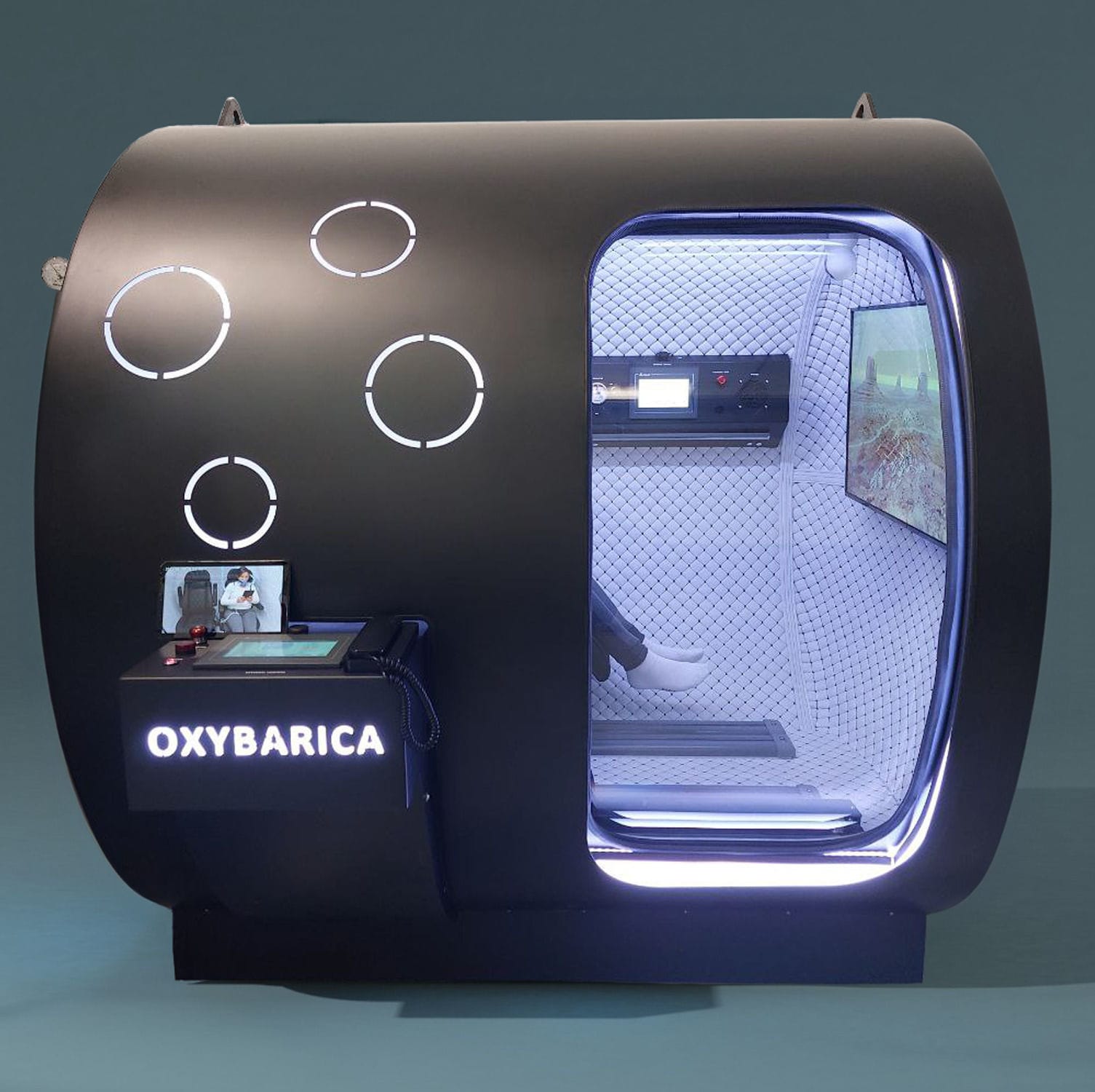 Oxygen therapy hyperbaric cabin - Oxylife M2 - OxyBarica® - 2 places