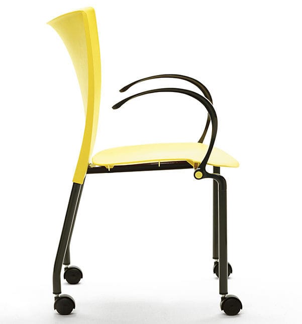 Waiting room chair - ARGENTA - IMAT - with armrests / ergonomic