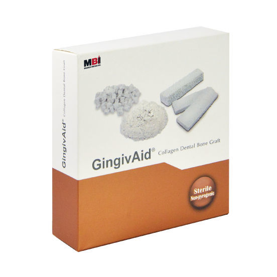 Synthetic bone substitute - GingivAid® - Maxigen Biotech - for dental sugery / granules / putty