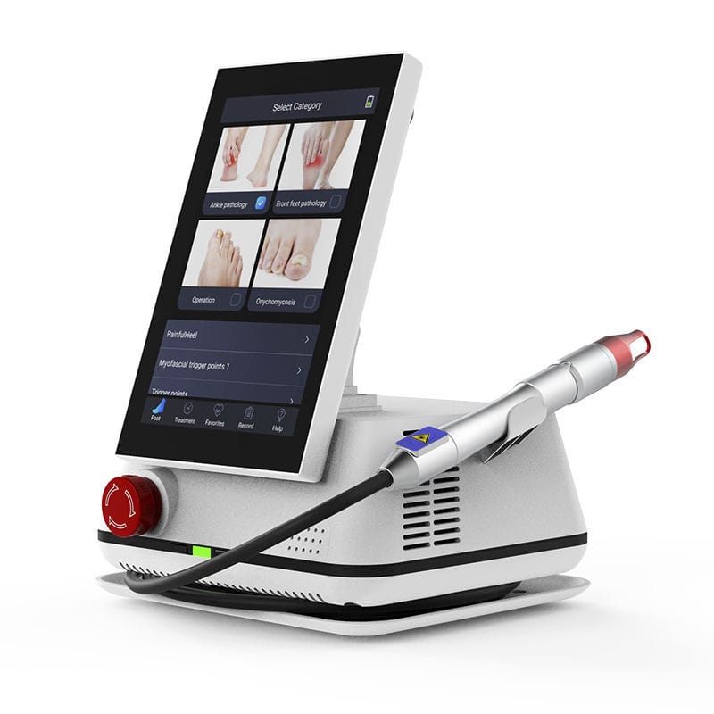Podiatry laser - Angelas™ - Qolight Medical Laser - GaAlAs / diode / trolley-mounted