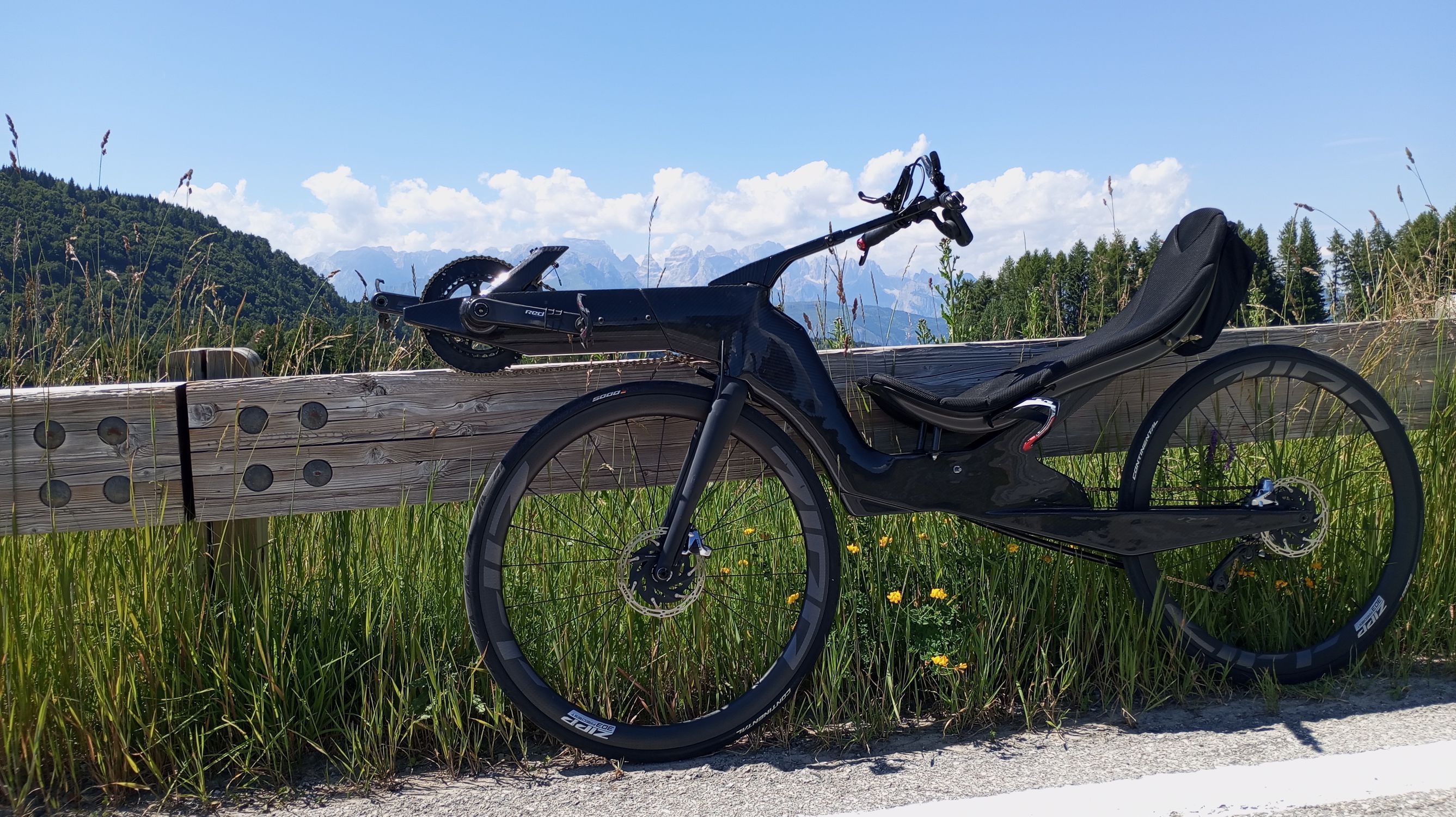 Adult recumbent bicycle - ULTRA road - Slyway Innovation - crank-propelled