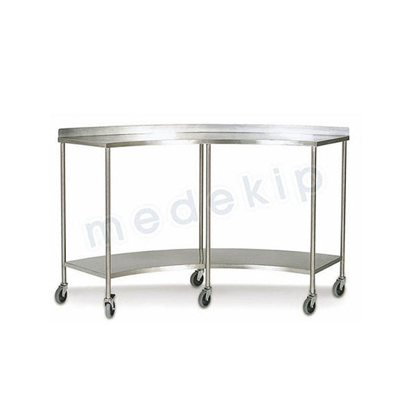 Work table - MED 1310 - 1312 - Medekip Medical - semicircular ...
