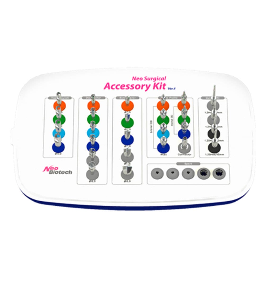 Dental surgery instrument kit - Neobiotech