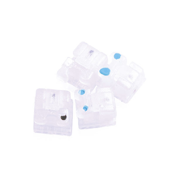 Aesthetic orthodontic bracket - Clear Max Pro - Bondent GmbH - low-friction