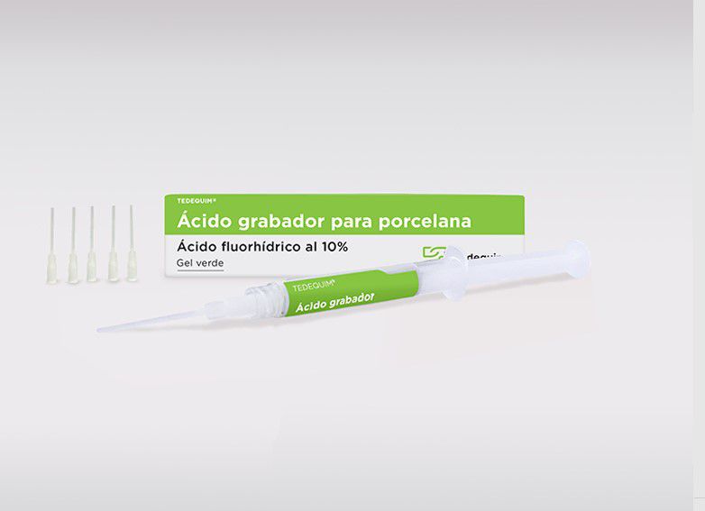 Hydrofluoric Acid dental material - TEDEQUIM SRL - for dental onlays ...