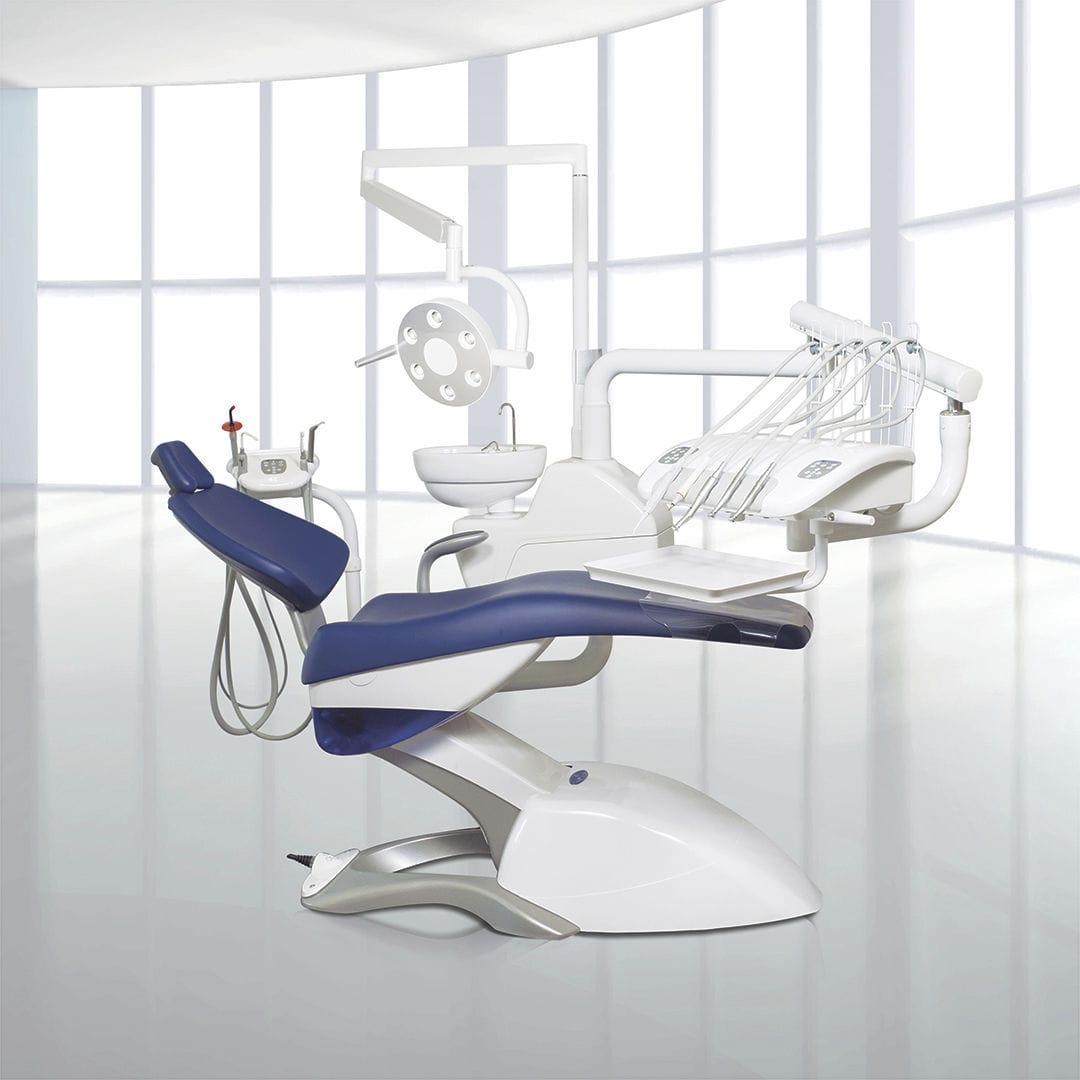 Dental unit with adjustable headrest - OVER - Tecnomed Italia - with ...