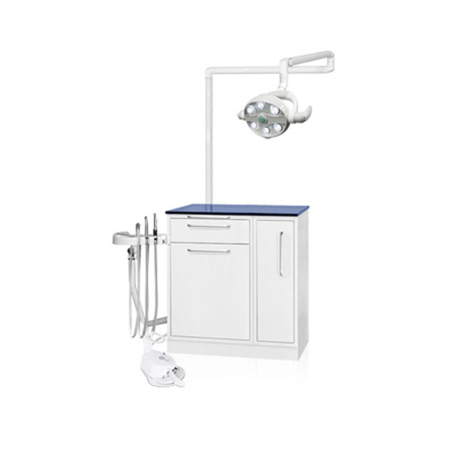 Podiatry workstation - PODOMED 300+ - Tecnomed Italia - with light