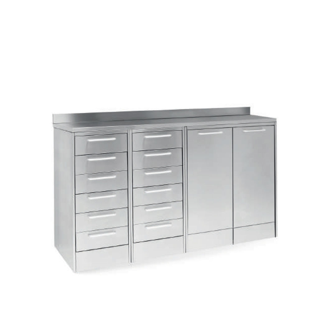 Operating room cabinet - CHIRUNOX - Tecnomed Italia - with door / with ...