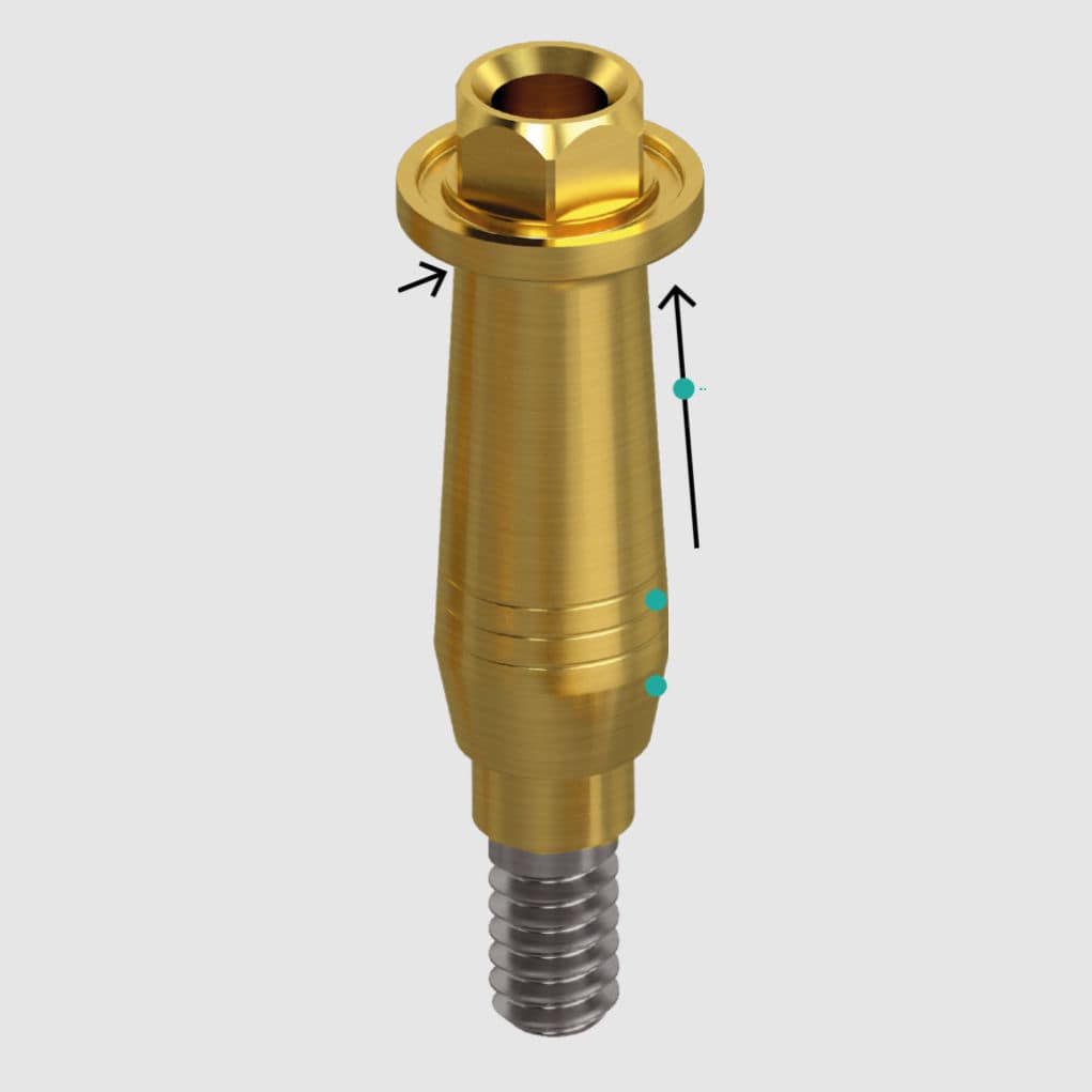 Titanium implant abutment - MULTI_UNIT mini - Smart Implant Solutions S ...