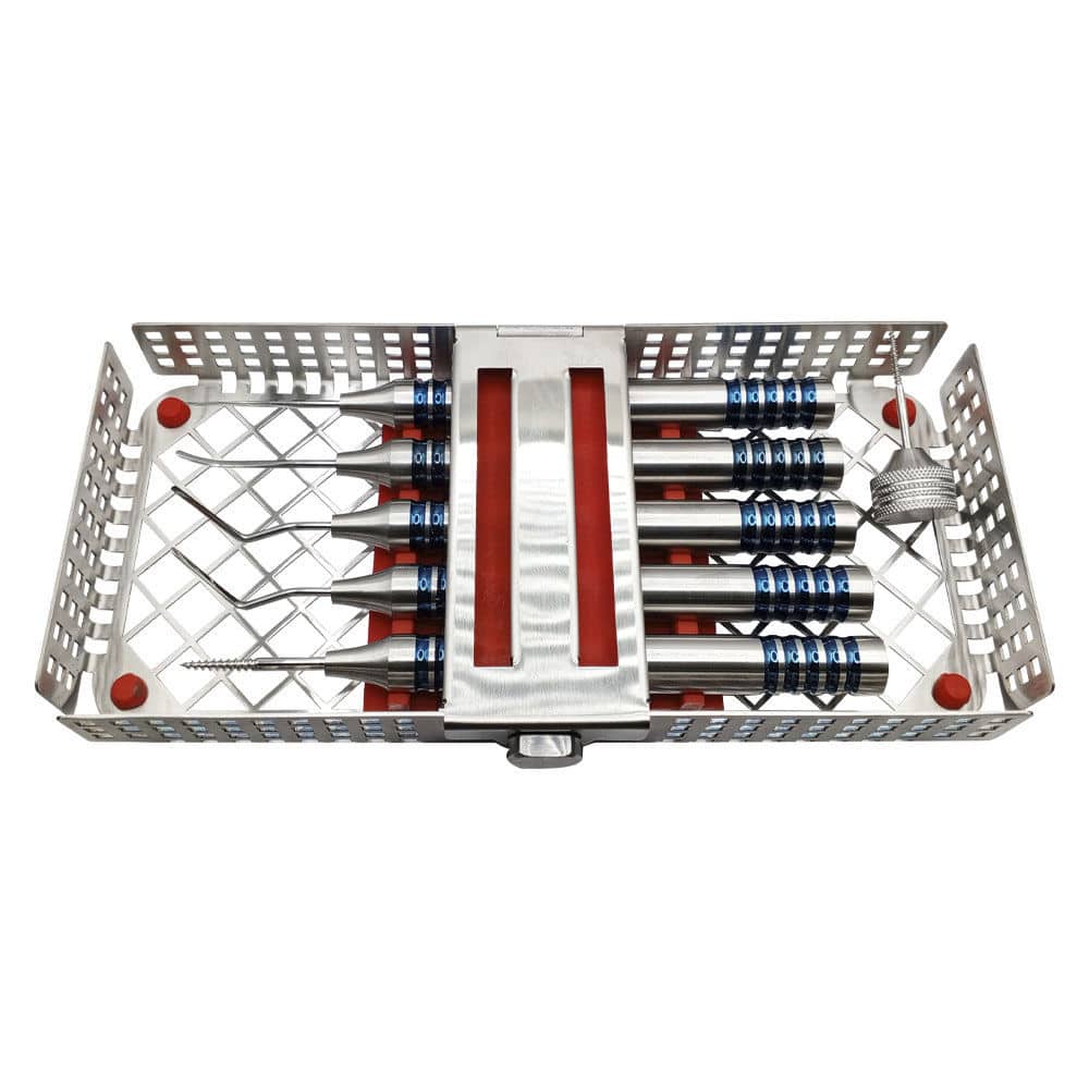 Curved periotome kit - OR-2252 - Sheroski Sverige - double / stainless ...