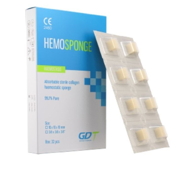 Sponge hemostatic agent - SPO-BL - Global Dental Transfer - dental surgery