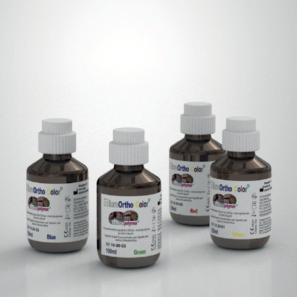 Orthodontic material - micro Ortho Colors® - megadental italia - liquid ...