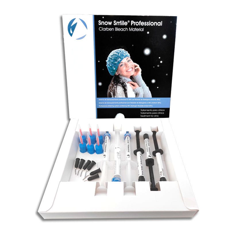 Hydrogen peroxyde dental material kit - Snow Smile® - Laboratorios ...