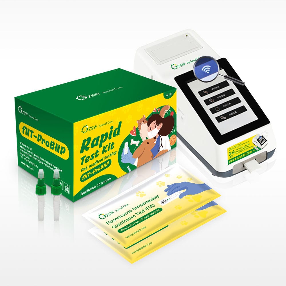 Heart failure test kit - fNT-proBNP - JZ Biotech - veterinary / for ...