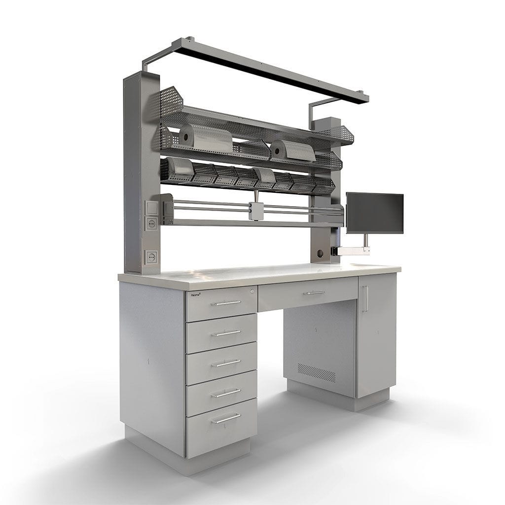 Work table - MPT-107 - PALOMA - medical instrument packing ...