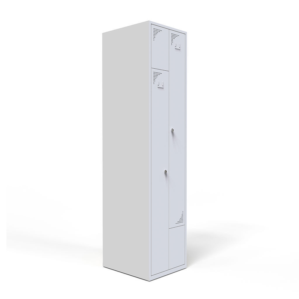 Storage locker - PALOMA - hospital / with door / white