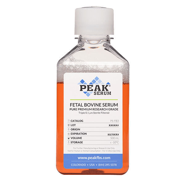 Serum reagent - PS-FB3 - PEAK - fetal bovine serum / tissue / laboratory