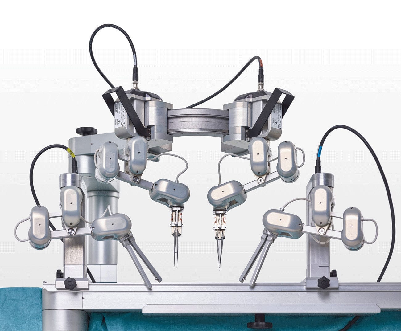 Minimally invasive surgery robot - MUSA - Microsure - hand surgery ...