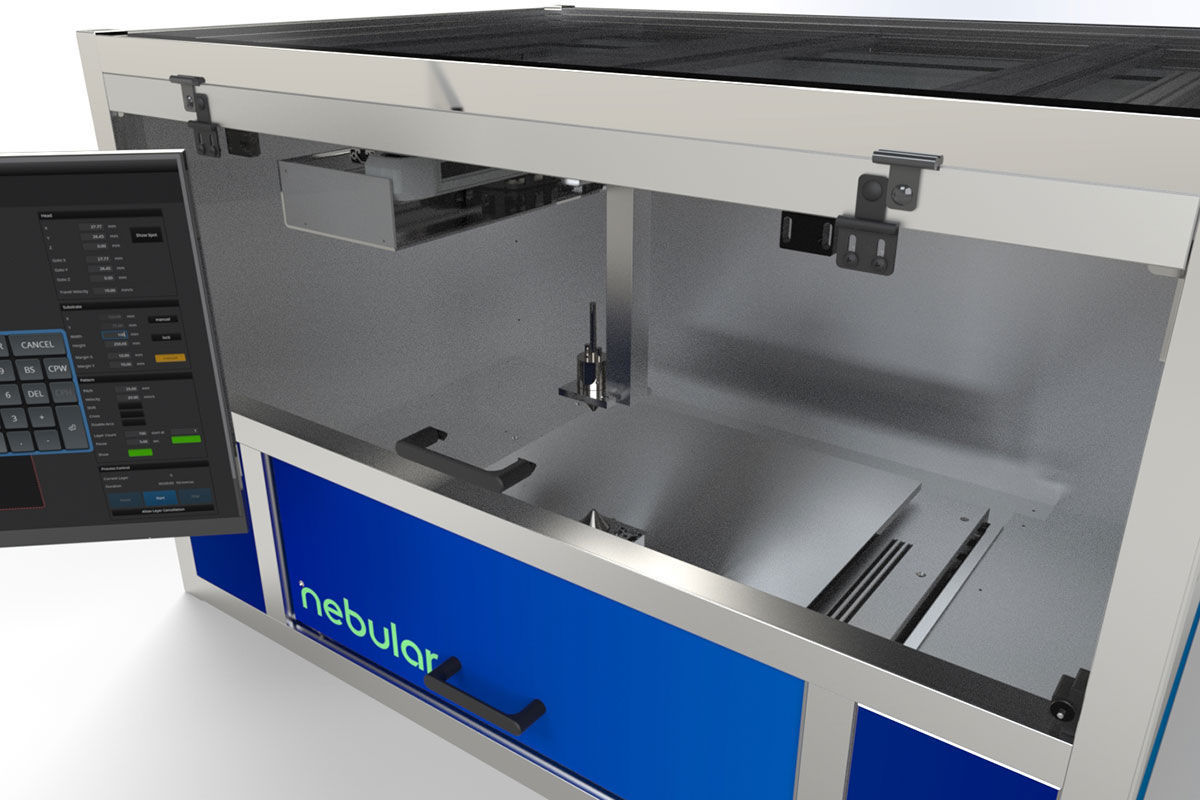 Ultrasonic spray coating system - Nebular - Biofluidix - laboratory / R ...
