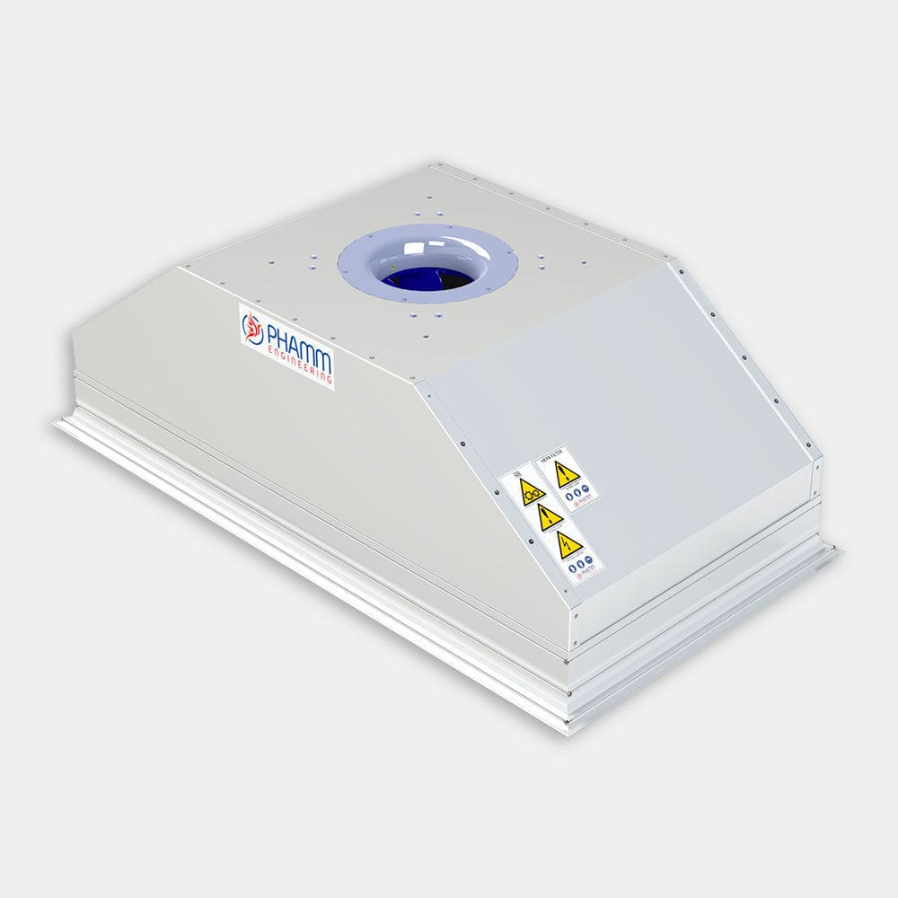 Cleanroom laminar flow module - FFU - Phamm Engineering - ceiling ...