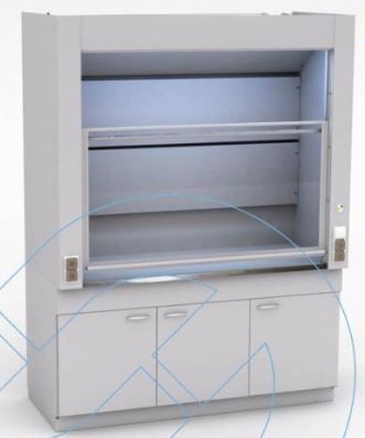Laboratory fume hood - 02-08.733 - Labexpert - vented / polypropylene