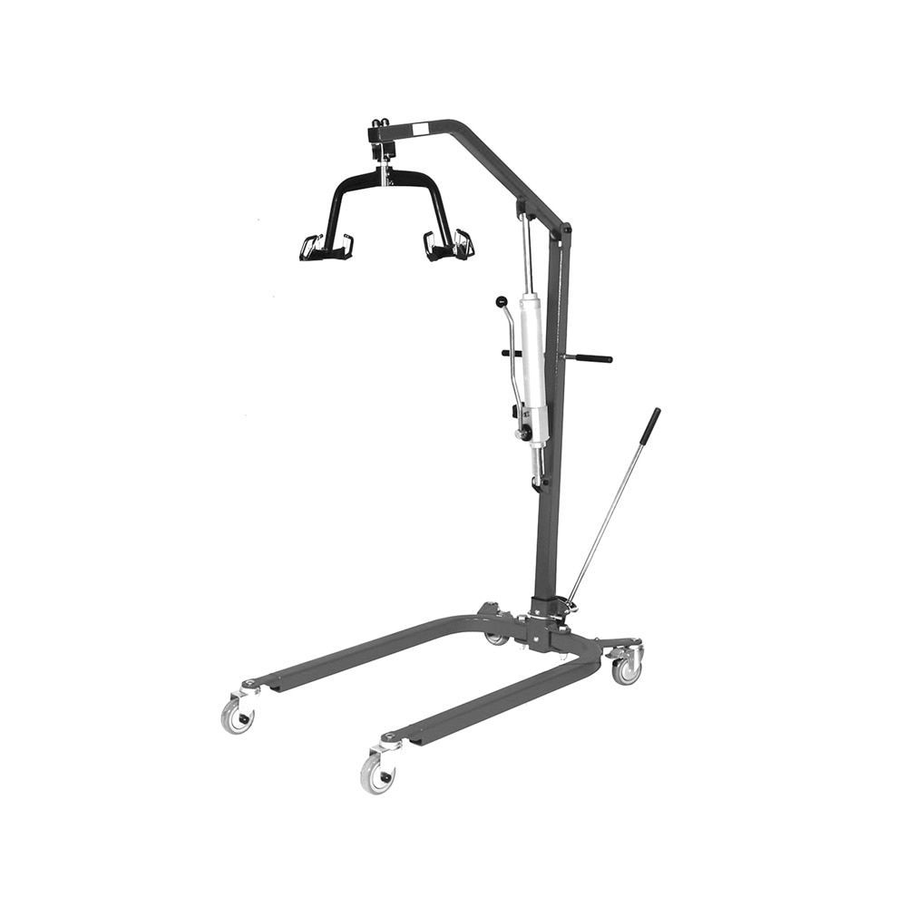 Manual patient lift - HPT400 - Rhythm Healthcare - on casters / lifting