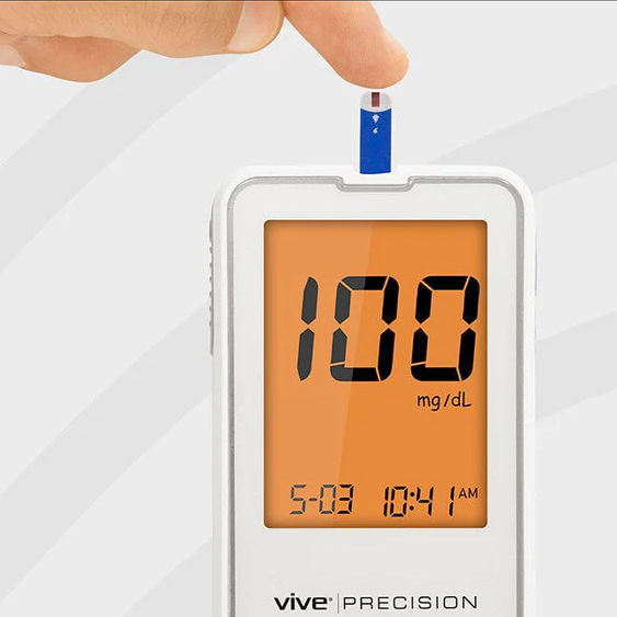 Automatic blood glucose monitor - DMD1079WHT - Vive Health