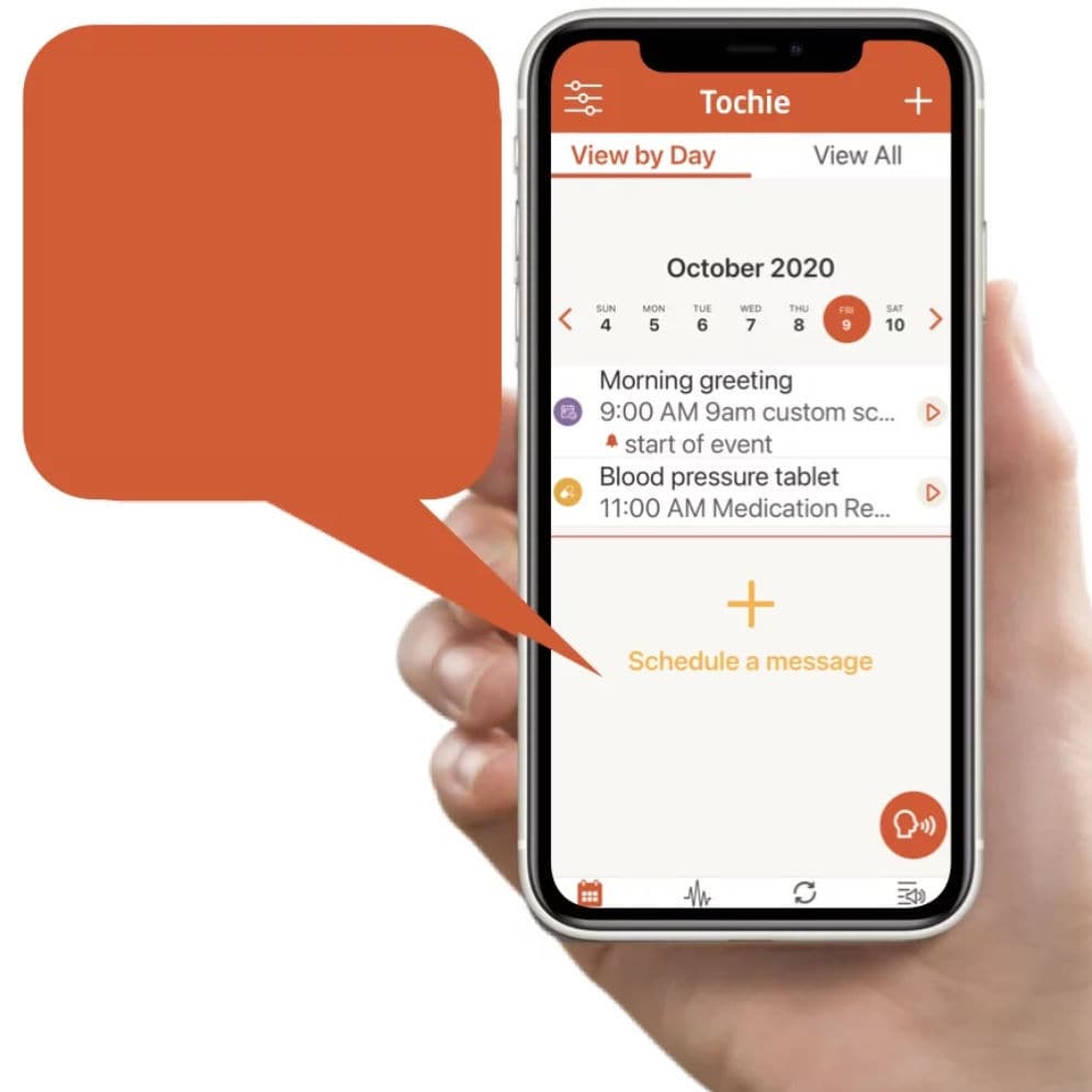Communication android application - Tochie - Tochtech Technologies Ltd - with WIFI speaker