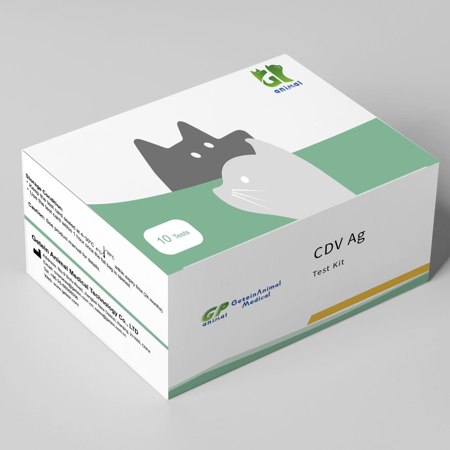 Canine distemper test kit - Getein Animal Medical Technology ...