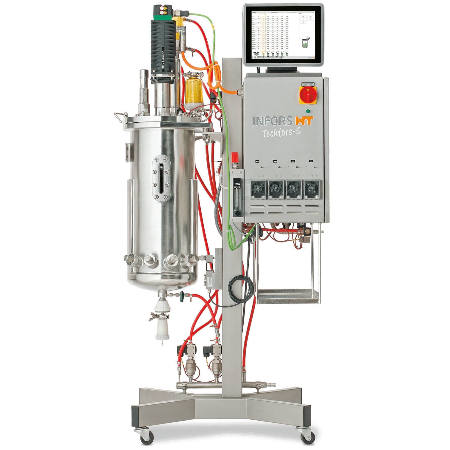 Fed-batch bioreactor - Techfors-S - Infors AG - laboratory / for ...