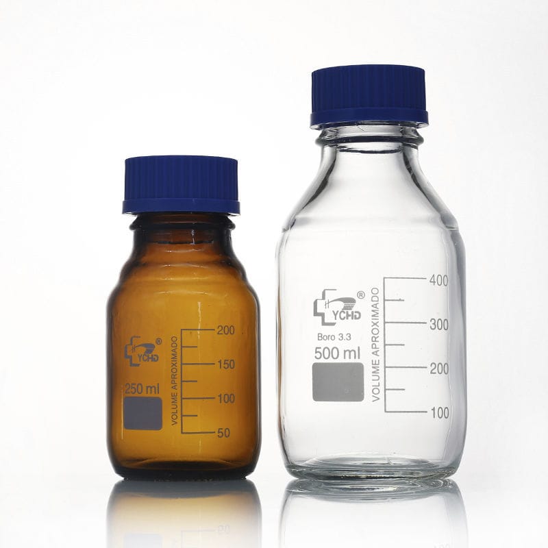 Reagent bottle - 1408 - Jiangsu Huida Medical Instruments - glass ...