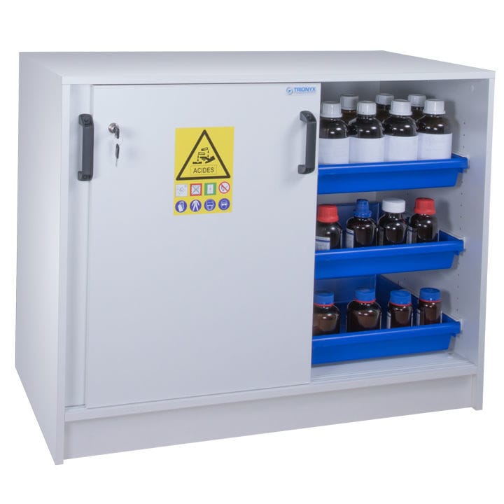 Hazardous material cabinet - APC113+ - Ecosafe - hospital / with door ...