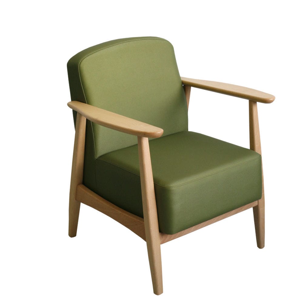 Adult chair - BOR0001MB - SENIORCARE - with armrests / ergonomic