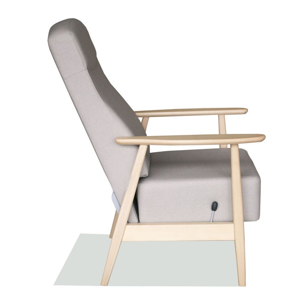 Adult chair - BOR00012MB - SENIORCARE - with high backrest / ergonomic