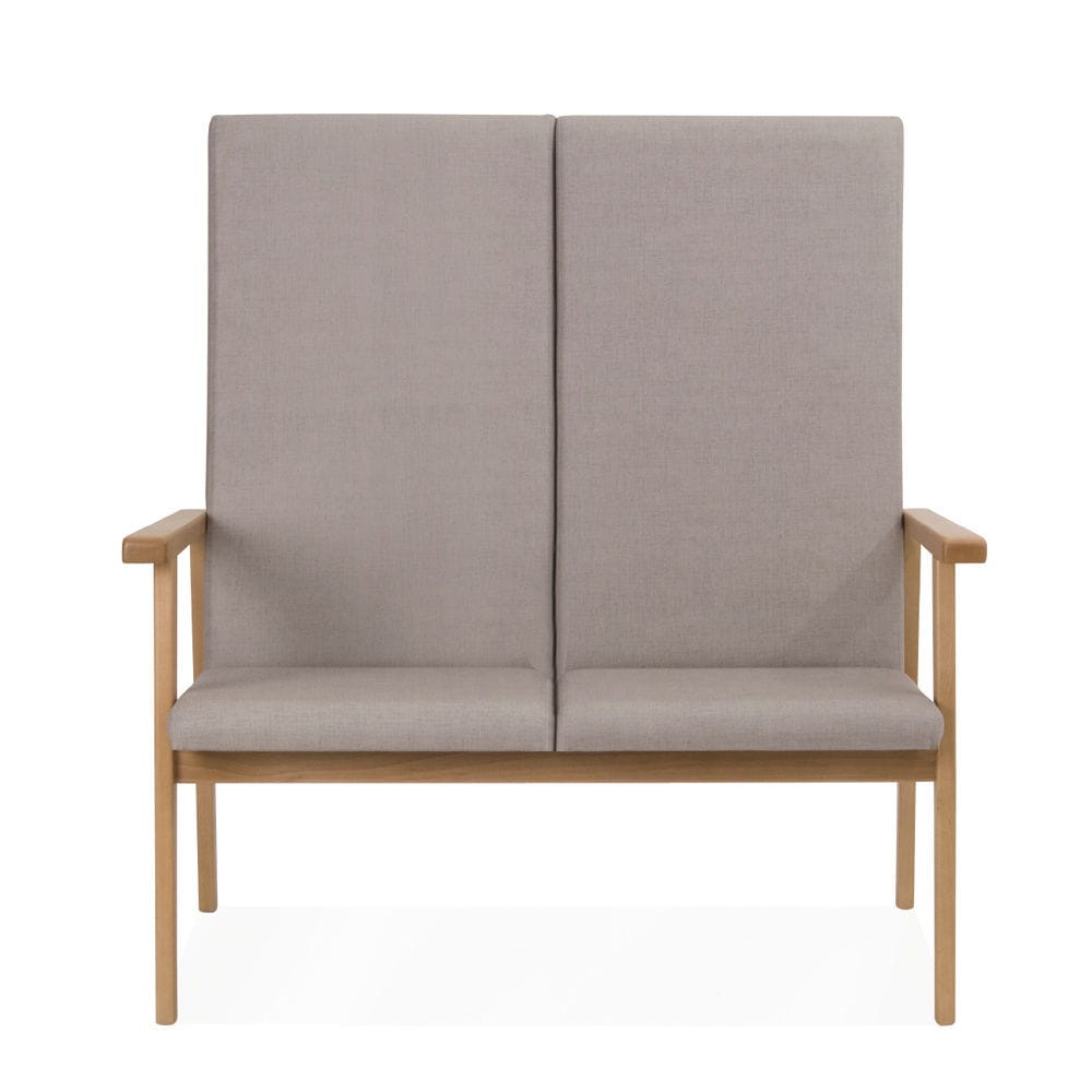 Waiting room sofa - MAD0025MB - SENIORCARE - for doctor's office / 2 ...