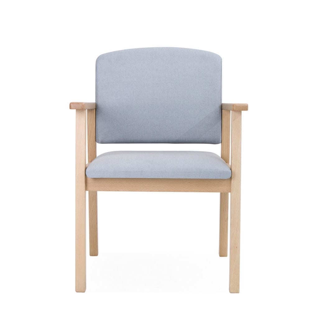 Dining room chair - SEN0001MB - SENIORCARE - with armrests / adult ...