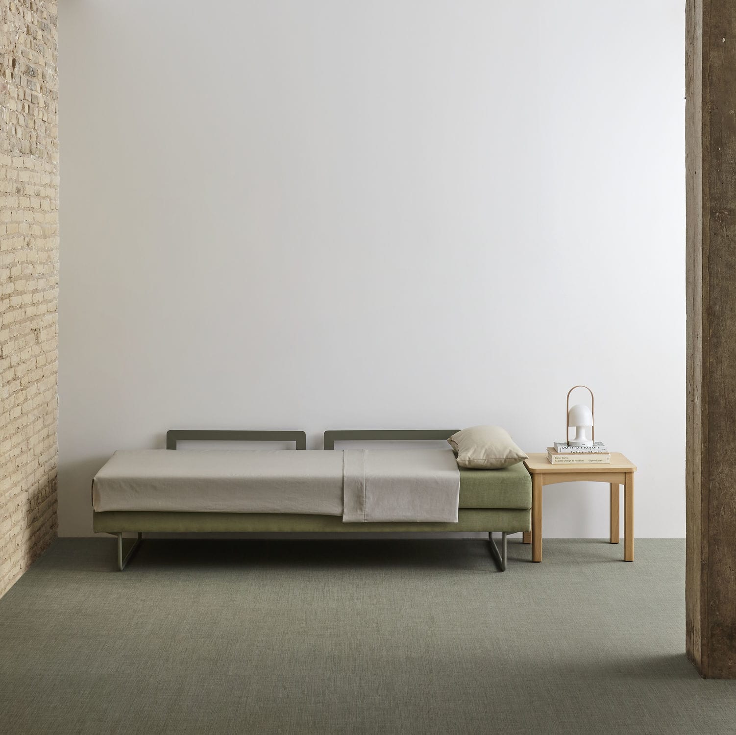 Waiting room sofa-bed - ELI0001TA - SENIORCARE - for patient rooms ...
