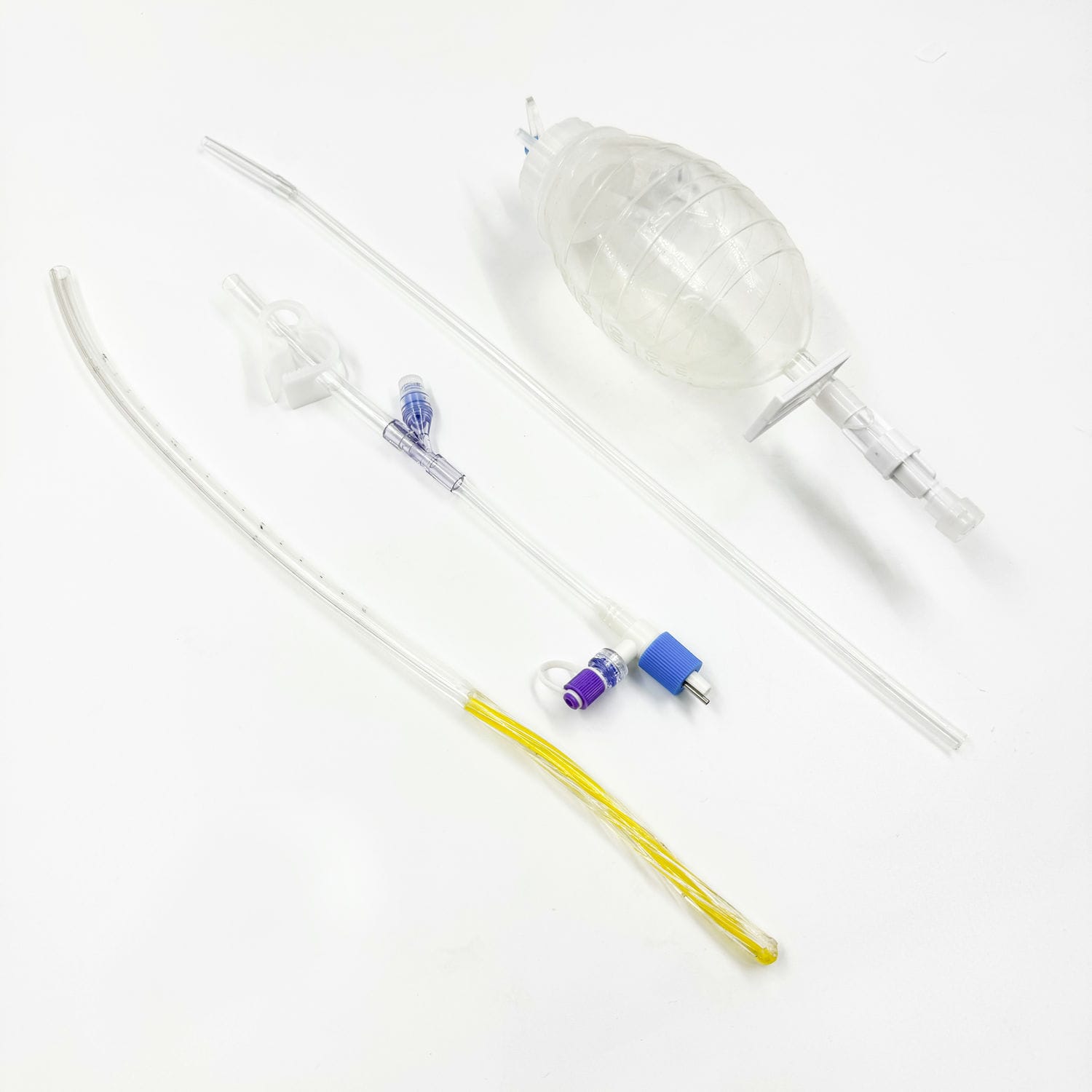 Wound drainage set - 26Fr-30cm - DIALL Medical - 2-chamber / graduated ...